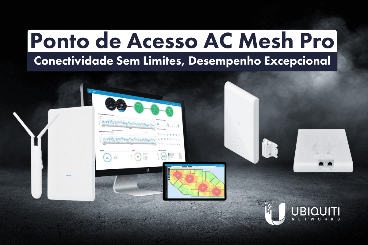 Ponto de Acesso AC Mesh Pro | uap ac m pro | 4infra
