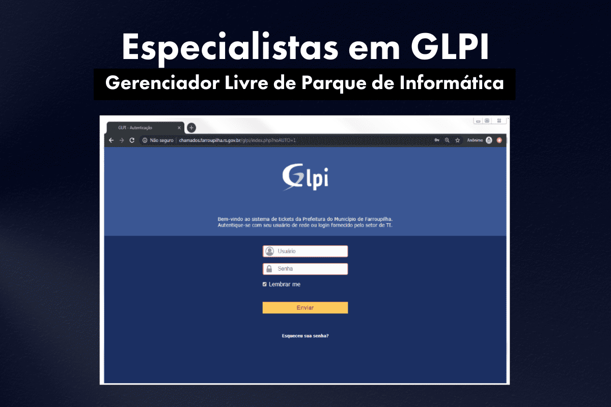 Especialistas em GLPI